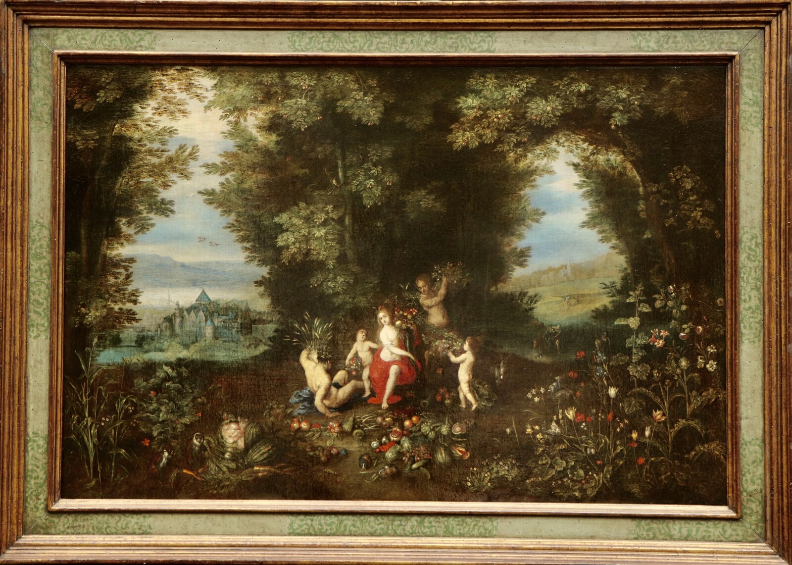 Allegory of Earth - Bruegel, Circle of Jan II, Ceres - Biblical ...
