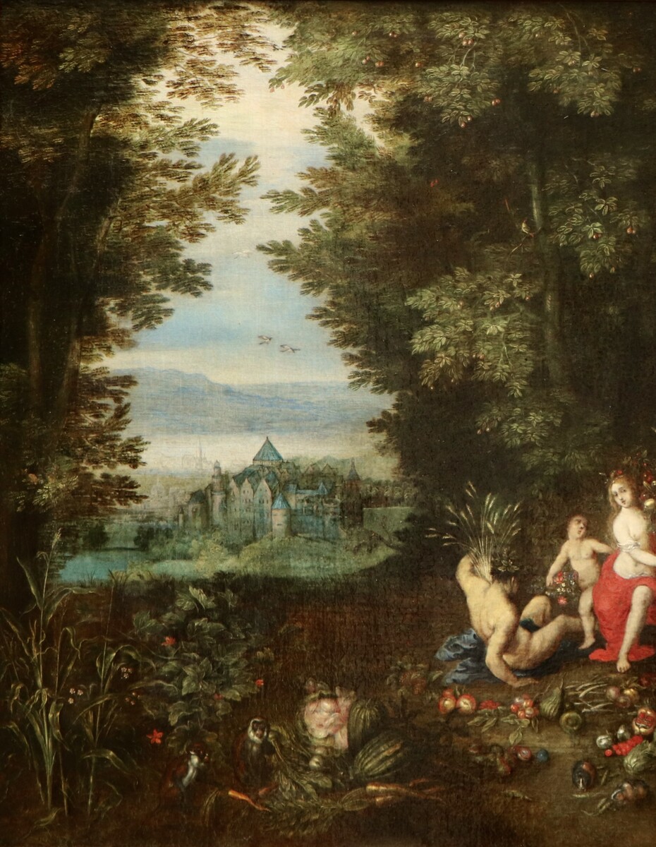 Allegory of Earth - Bruegel, Circle of Jan II, Ceres - Biblical ...