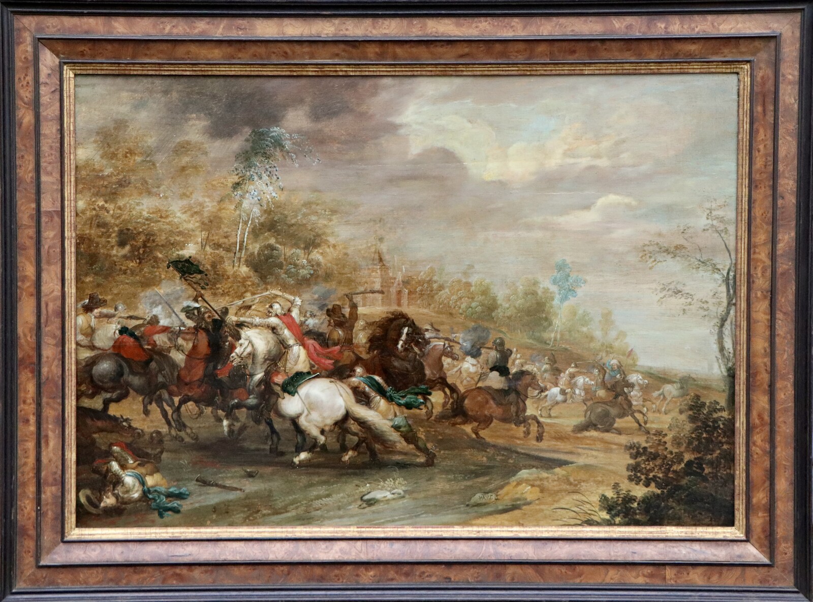 Cavalry battle scene - Casteels, Pauwels - Battle scenes and military ...